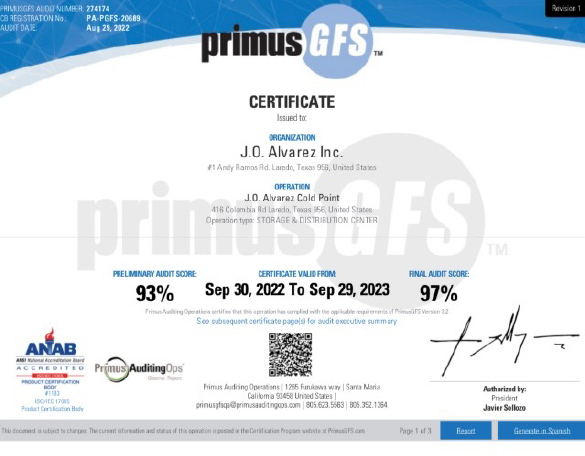 Cold Point – J.O. Alvarez, Inc.